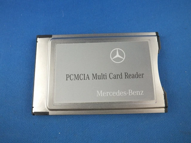 ORIGINAL MERCEDES BENZ MB Comand PCMCIA Adapter Multi Card Reader NEU ...