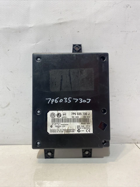 ORIGINAL VW SKODA SEAT Bluetooth Module UHV 7P6035730J SW3200 HW15 ...