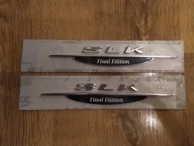 MERCEDES-BENZ SLK R170 Final Edition Badges A1708173620 NEW RARE £40.00 ...