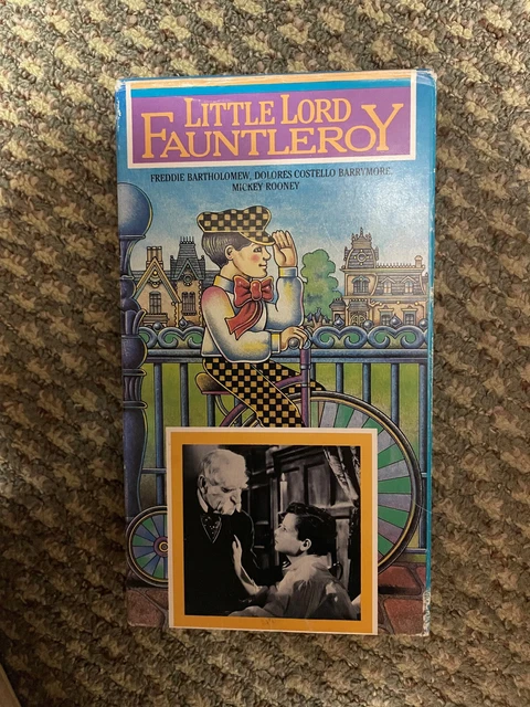 LITTLE LORD FAUNTLEROY (1936) Fox VHS - not pd! - Freddie Bartholomew £ ...