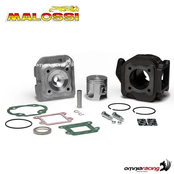 MALOSSI KIT GRUPPO termico completo in ghisa MBK Booster NG 50 2T euro0 ...