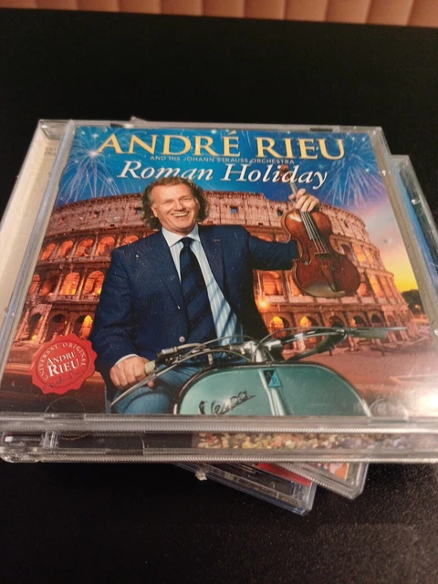 ANDRE RIEU & His Johann Strauss Orchestra - Roman Holiday - Cd & Dvd ...