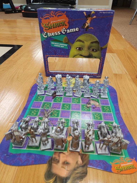 SHREK DELUXE CHESS Set Original And Rare. COMPLETE! £85.49 - PicClick UK