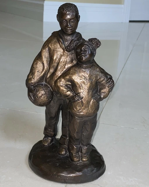 AUSTIN SCULPTURE ECILA My Big Brother Statue African American Brother ...