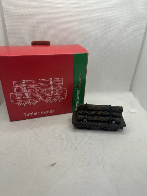 HOME TOWNE EXPRESS JC Penney 1998 Timber Express Train Car - New $7.97 ...