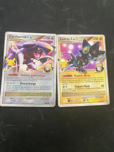 LOT LUXRAY X / Carchacrok X Neuve Officielle EUR 9,00 - PicClick FR
