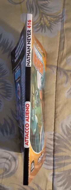NATHAN NEVER 416-ATTACCO ALIENO- VIGNA BERTOLINI- OTTIMO STATO- SPED ...