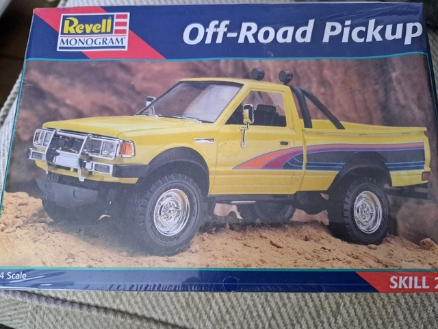 REVELL MONOGRAM OFF-ROAD Pickup. DATSUN. 1:24 scale Kit £28.00 ...