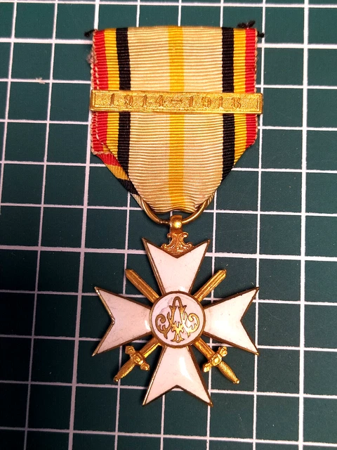 MEDAILLE CROIX CIVIQUE 14/18, 2Eme Modele, Belgique Ww1 EUR 50,00 ...