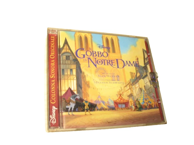 ALAN MENKEN _ il Gobbo di Notre Dame _ CD Album Soundtrack _ Walt ...