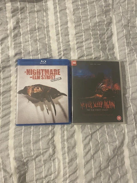 A NIGHTMARE ON elm street collection + Never sleep again Blu ray £30.84 ...