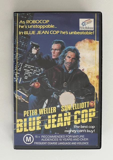 BLUE JEAN COP (aka Shakedown) [VHS] First Release Big Box Ex-Rental ...