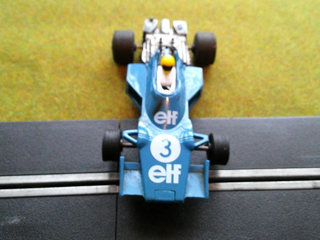 VINTAGE SCALEXTRIC SUPER Formula Elf Tyrrell Ford C121 - new rear tyres £9.32 - PicClick UK
