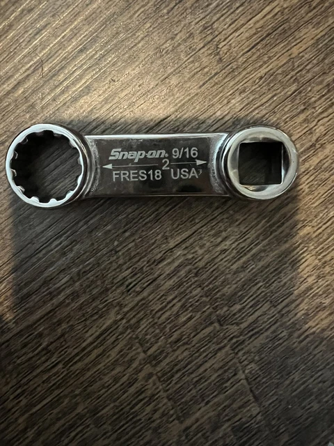 SNAP ON TORQUE Adapter - 3/8" Drive - 9/16" #18 Spline FRES18 USA Made ...