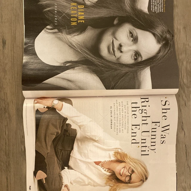 PEOPLE MAGAZINE OCTOBER 27 2025 Diane Keaton Farewell Katy Perry Justin ...