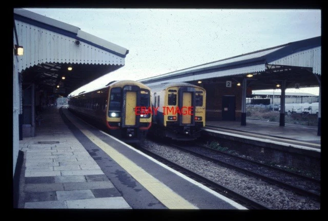 ORIGINAL 35MM SLIDE BR CLASS 159 UNIT 159006 AND CLASS 150 UNIT 150279 ...