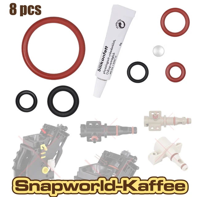 JOINT O-RING POUR Saeco Philips Groupe Café Tuyauterie + Graisse de ...