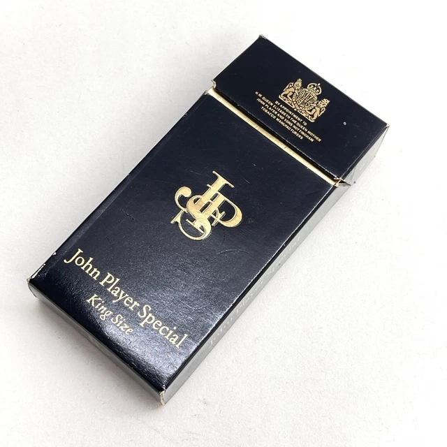 VINTAGE JPS JOHN Player Special Empty Cigarette Packet Pre Health ...