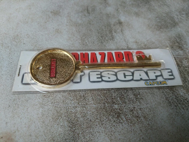 BIOHAZARD 3 POLICE Key Gold Ufficiale Hong Kong Comics Resident Evil ...