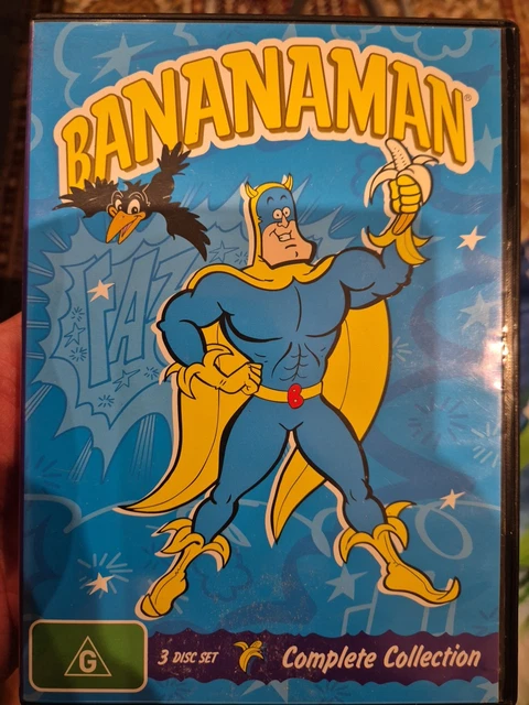 BANANAMAN COMPLETE COLLECTION Dvd British Tv Show Cartoon Animation ...