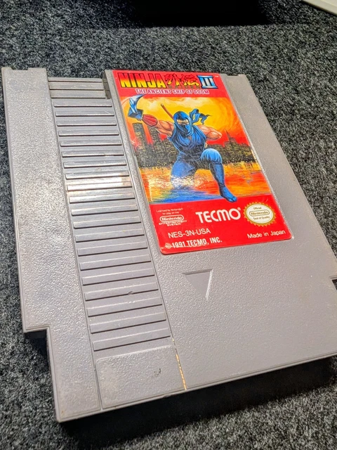 NES NINJA GAIDEN Trilogy Lot – Gaiden 1, 2 & 3 – Tested – Authentic ...