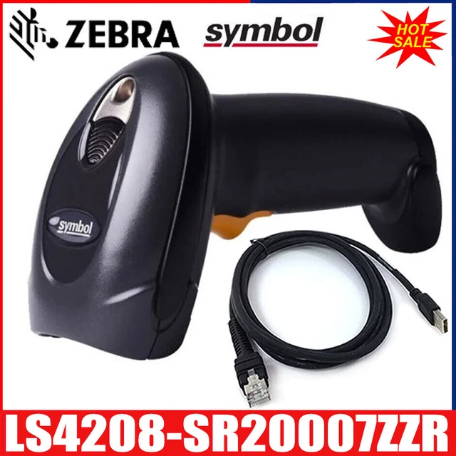 ZEBRA SYMBOL LS4208-SR20007ZZR 1D-Handheld-Barcodescanner-Lesegerät ...