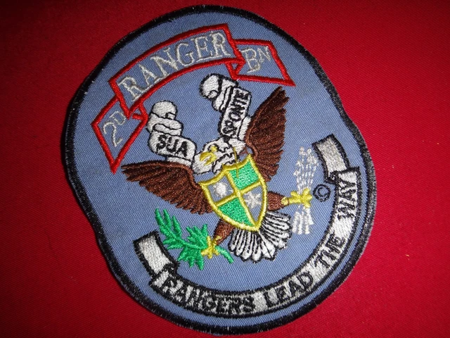 US ARMY 2ND Battalion 75th Ranger Regiment RANGERS LEAD THE WAY Patch £ ...