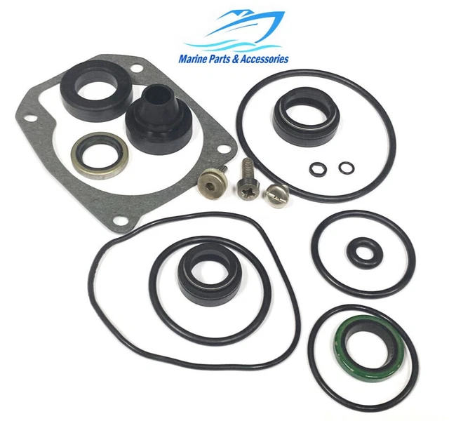 LOWER UNIT GEARCASE Seal Kit FITS Johnson Evinrude 25 40 48 50 Hp 18 ...