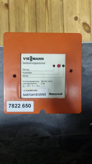 VIESSMANN 7822650 GASFEUERUNGSAUTOMAT EUR 200,00 - PicClick DE