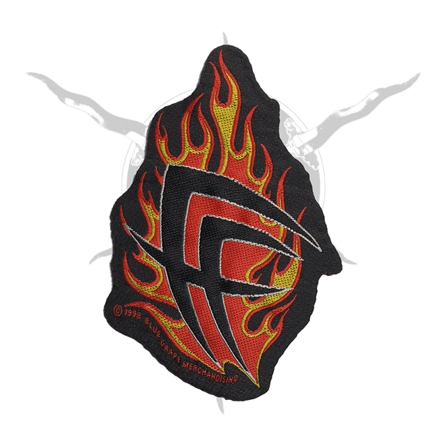 FEAR FACTORY - Flames Logo | Classic Patch Aufnäher ©1998 EUR 19,80 ...
