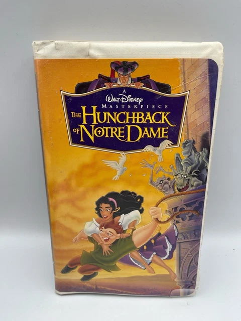 DISNEY THE HUNCHBACK of Notre Dame (VHS, 1997) Walt Disneys Masterpiece ...