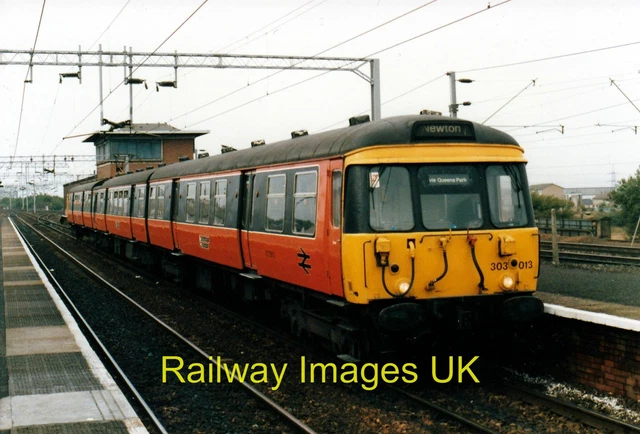 RAILWAY PHOTO - 303013 Newton Class 303 EMU c1980's £2.00 - PicClick UK
