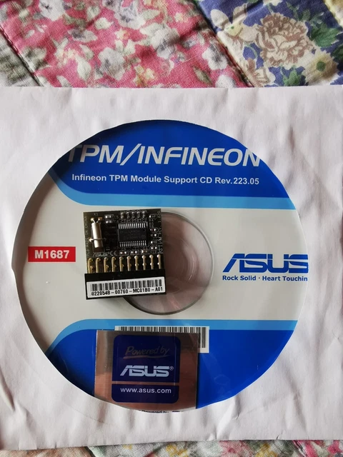 ASUS INFINEON TPM (Trusted Platform Module) 20-pin Modul Rev 1.02G EUR ...