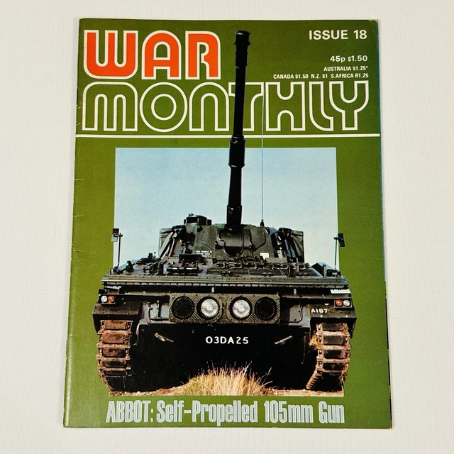 WAR MONTHLY MAGAZINE Publication Issue 18 September 1975 London England ...
