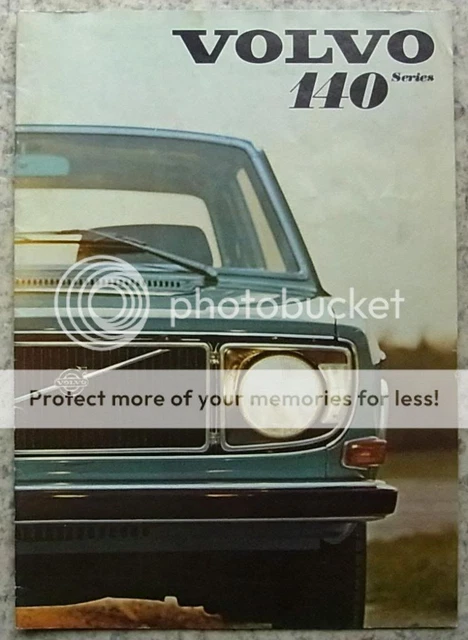 VOLVO 140 SERIES Car Sales Brochure Nov 1970 #RSP 50067/2 £11.99 ...