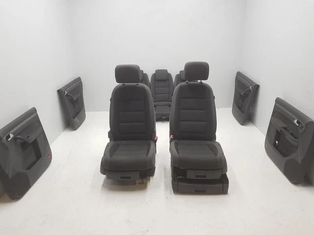 EN TELA JUEGO asientos completo para VOLKSWAGEN TOURAN 1.6 TDI 2010 2041262 EUR 1.007,33 ...