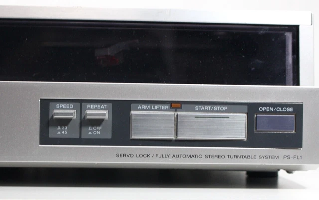 80ER JAHRE VINTAGE Sony PS-FL1 Frontloading Plattenspieler ...