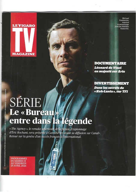 LE FIGARO TV MAGAZINE-19 AVRIL2025-"THE AGENCY"/Léonard de VINCI/Dale ...