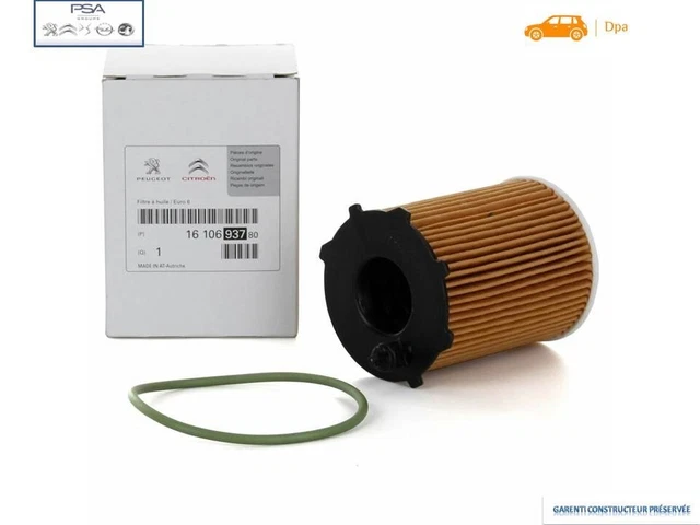 FILTRE A HUILE Peugeot Citroen ds 1.6 Bluehdi Euro 6 208 308 3008 C3 ...