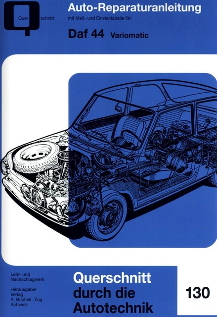 DAF 44 VARIOMATIC Reparaturanleitung Bucheli 130 EUR 39,90 - PicClick DE