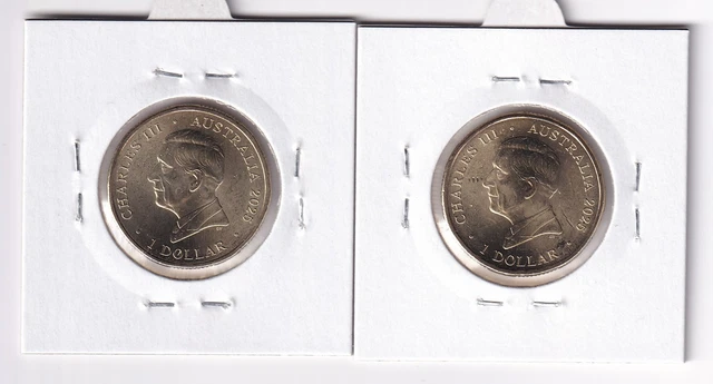 AUSTRALIAN: 2025 $1 Aussie Big Things 2 Till Coins Unc In 2X2 Holder ...