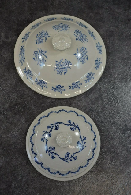 LOT DE 2 Couvercles En Faience De St Uze EUR 15,00 - PicClick FR
