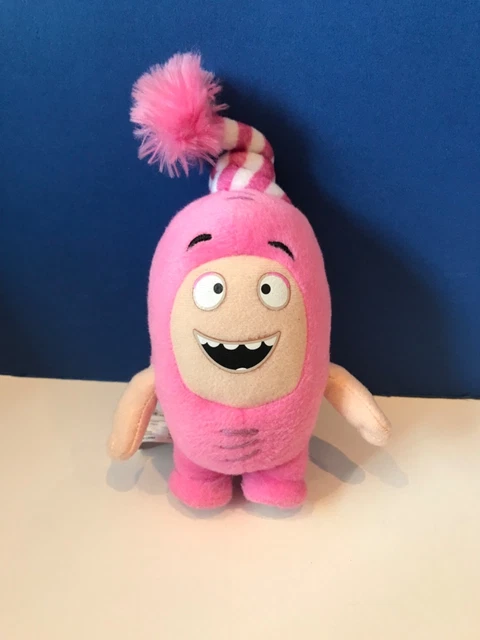 CBEEBIES PINK ODDBODS Soft Toy plush oddbod character figure 6” approx ...