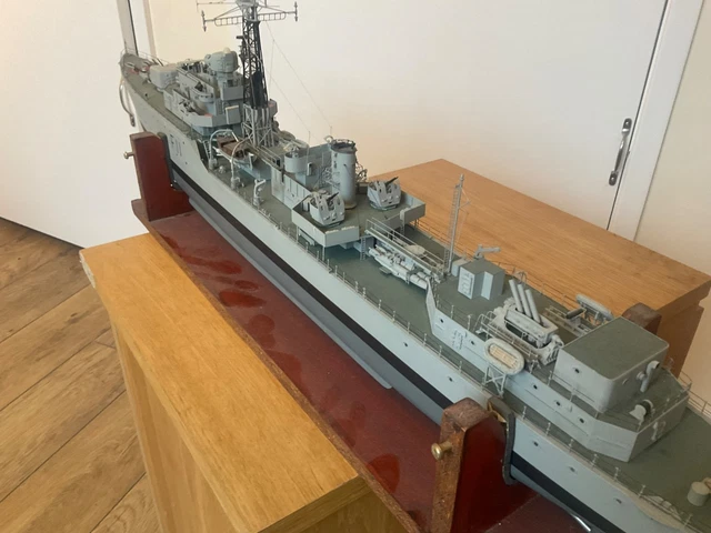 RC MODEL BOAT Hms warship Daring class destroyer Royal Navy collection ...