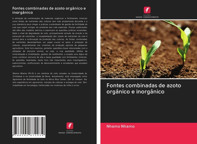 FONTES COMBINADAS DE azoto orgânico e inorgânico Nhamo Nhamo ...