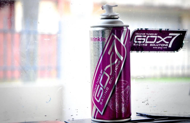 GOX7 PEINTURE RÉTRÉCISSEMENT Argent Laque Ondulation Ride Plus Iron ...