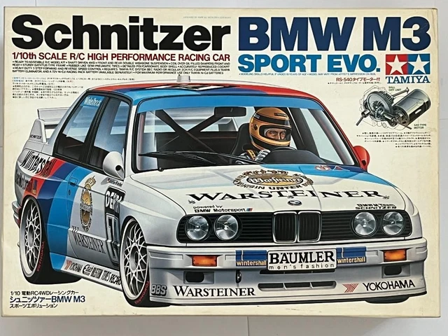 TAMIYA 1/10 RC Bmw M3 Sport Evo Electric Touring Car Kit On-Road ...
