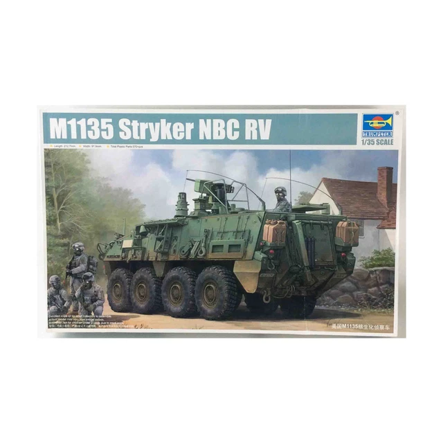 TRUMPETER MODELS MODÈLE Militaire 1/35 M1135 Stryker NBC Rv Fair EUR 86 ...