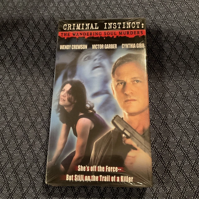 CRIMINAL INSTINCT - The Wandering Soul Murders VHS serial killer Brand ...