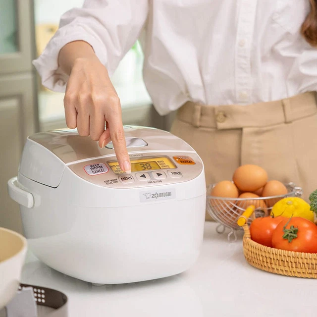 ZOJIRUSHI MINI FUZZY Logic Rice Cooker | NL-BGQ05 (0.5L)(220V UK Plug ...
